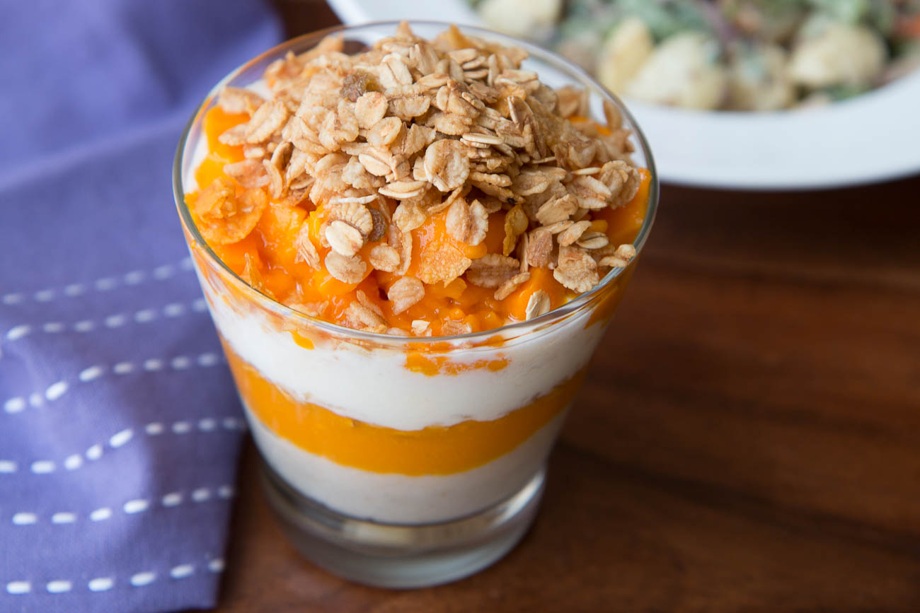 Oats, Mango and Yogurt Breakfast Parfait - Radio Sargam