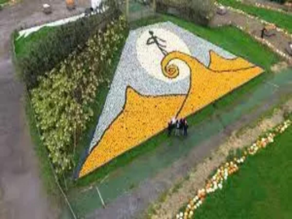 World’s largest pumpkin mosaic honors ‘Nightmare Before Christmas ...